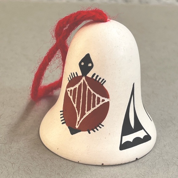 Acoma Pottery | Other | Acoma Pottery Vintage Painted Bell Signed P Jim | Poshmark